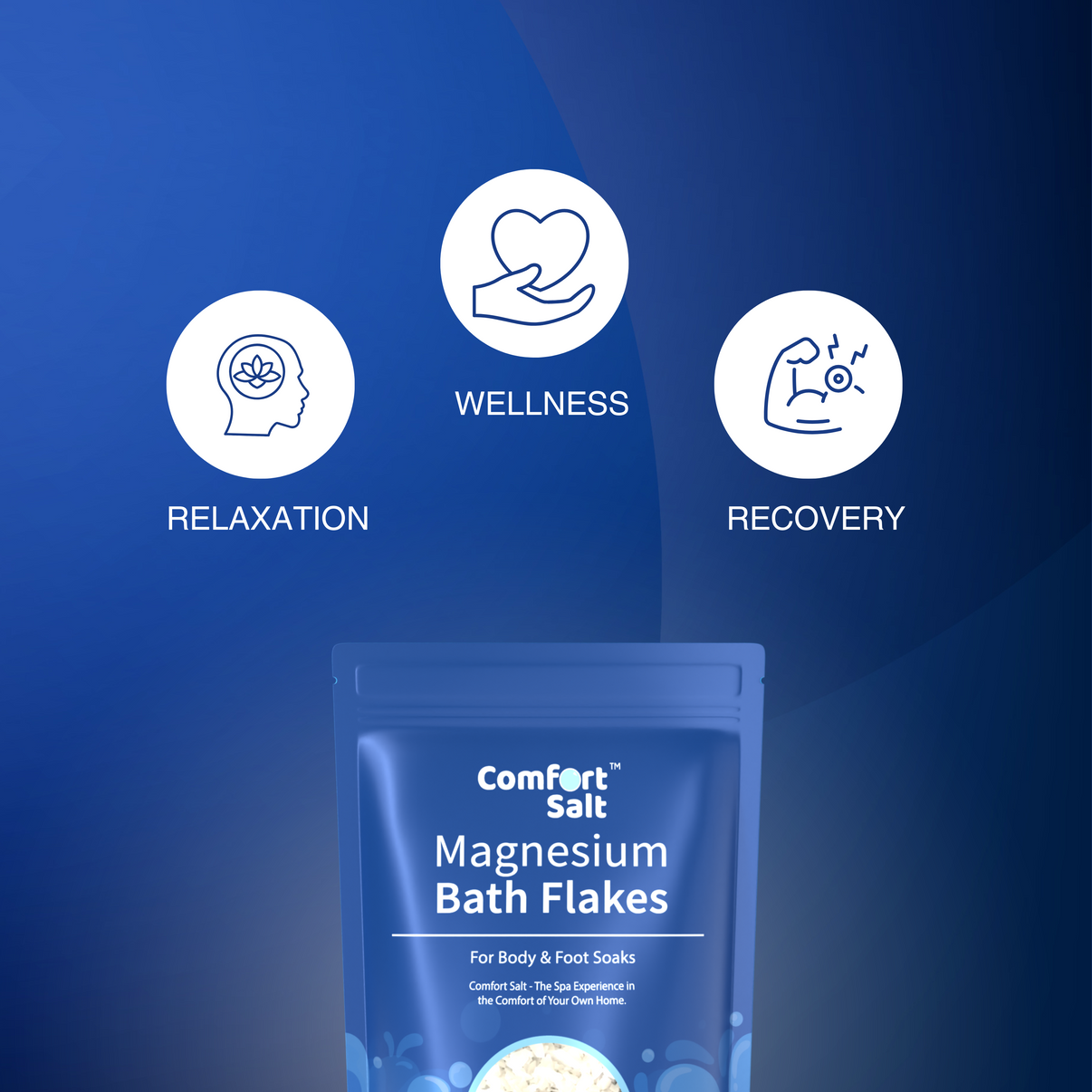 Comfort Salt 100% Magnesium Bath Flakes